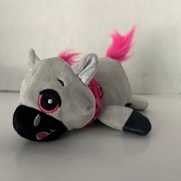 Toys | Cutetitos Taste Budditos Gray And Black Plush Horse Stuffed ...